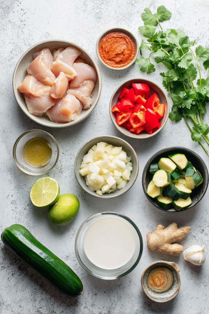 Authentic Thai Red Curry Chicken Recipe in 25 Minutes
