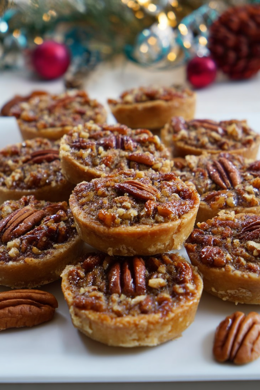 Mini Pecan Pies Recipe - Easy Bite-Sized Southern Dessert - Savoring ...