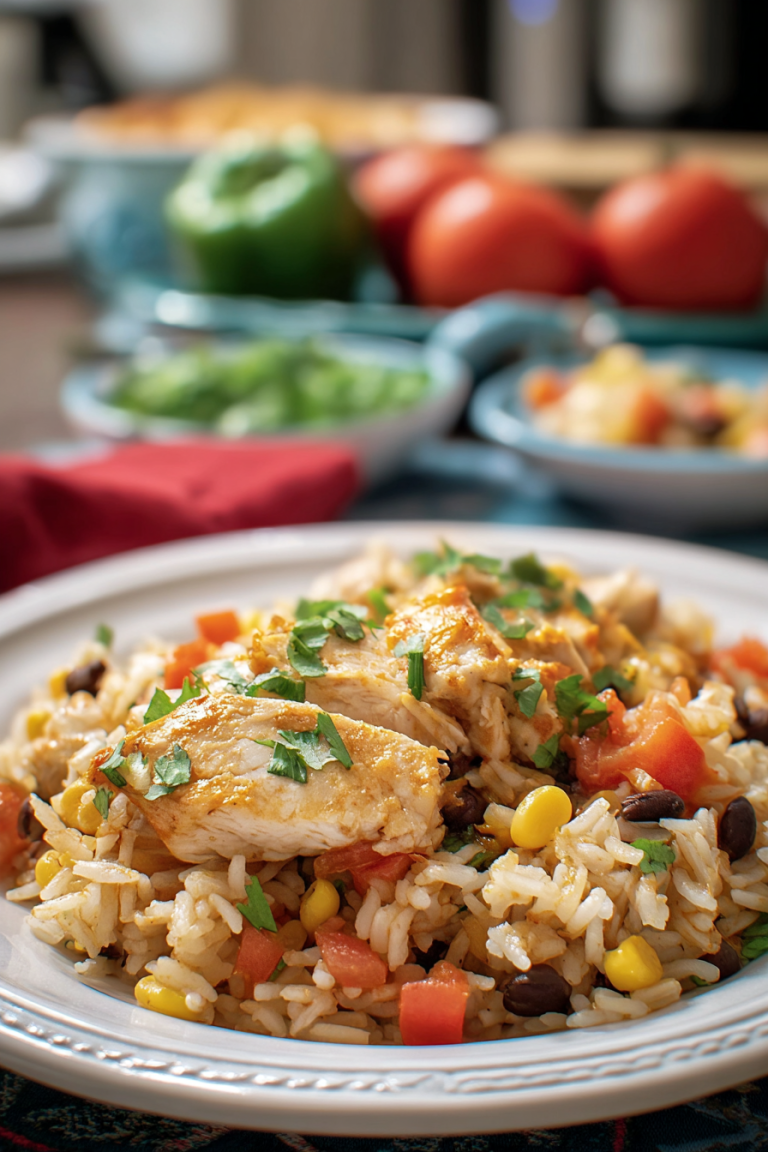 Southwest Chicken and Rice Recipe - Easy One-Pot Meal | Savoring Tales