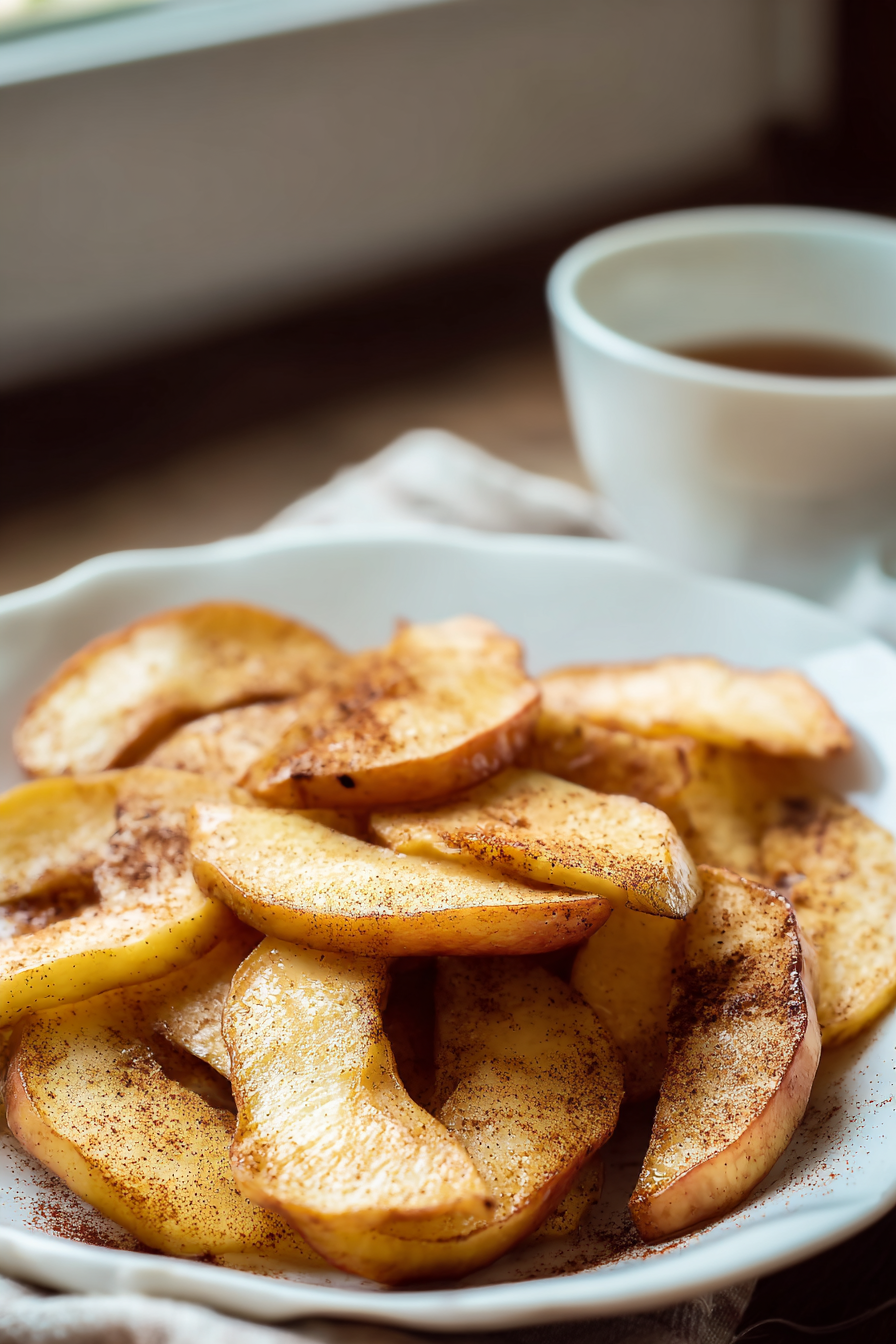 Easy Baked Cinnamon Apple Slices Recipe | 25 Minutes | Savoring Tales