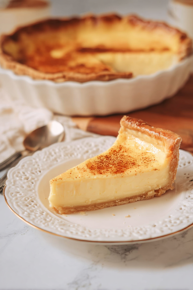 Easy Custard Pie Recipe (Silky & Perfect Every Time) | Savoring Tales